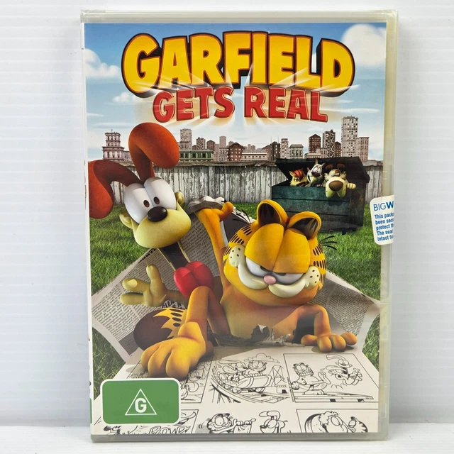 GARFIELD GETS REAL DVD Movie 2007 Animation Adventure Comedy Children ...