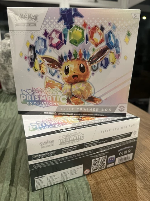 POKEMON PRISMATIC EVOLUTIONS Elite Trainer Box £144.99 - PicClick UK