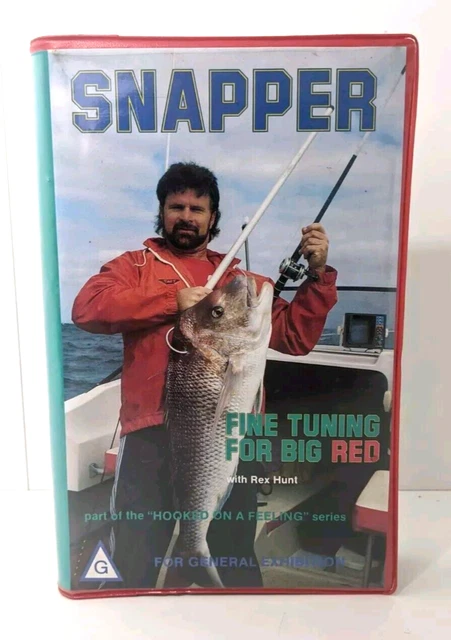 SNAPPER FINE TUNING For Big Red - With Rex Hunt - Vintage VHS Fishing ...