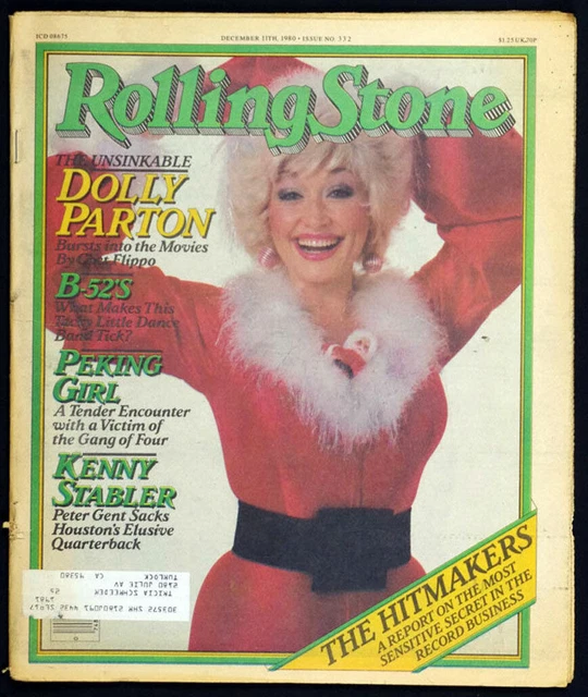 ROLLING STONE MAGAZINE Back Issue 1980 Dec 11 No. 332 Dolly Parton EUR 20,01 - PicClick FR