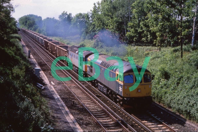 35MM RAILWAY SLIDE of Class 33 33052 & 33042 @ Tonbridge £4.99 ...