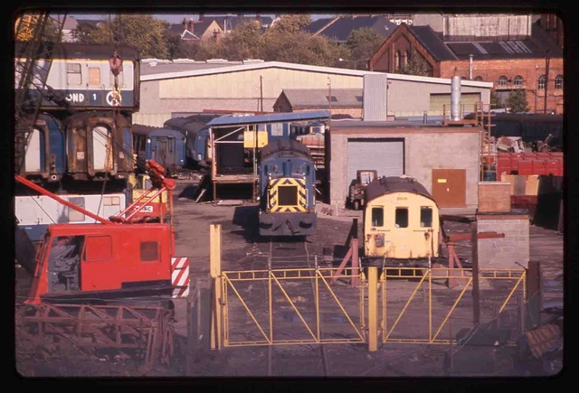 35MM SLIDE BR British Railways Diesel Loco Class 03 03069 vic berry ...