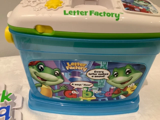 LEAPFROG LETTER FACTORY Phonics Bucket Set Alphabet 26 Letters Complete ...