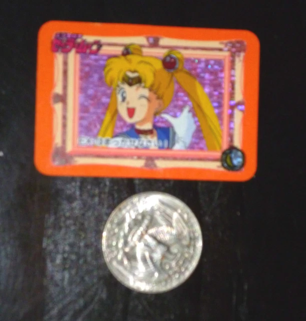 SAILOR MOON MINI Card Carddass Prism Carte Ex-13 Bandai Made Japan 1993 ...