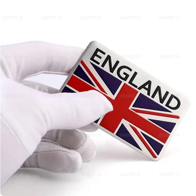3D METAL ENGLAND Flag Logo Car Sticker Emblem Badge Decal Decor Car ...