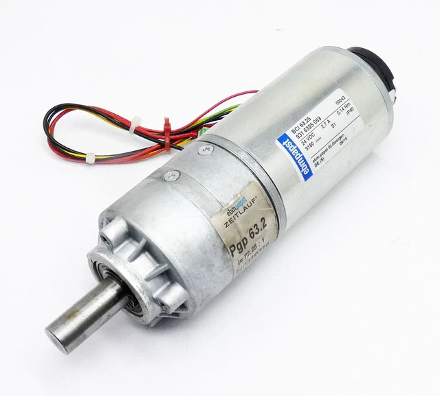 EBMPAPST BCI 63.25 Motor + Pgp 63.2 Getriebe + PMG 2-2 Geber -used- EUR ...