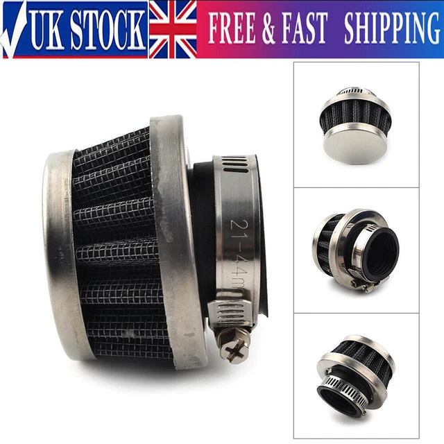32MM MOTOR AIR Filter Fit Honda Kawasaki Suzuki Yamaha Dirt Bike ...