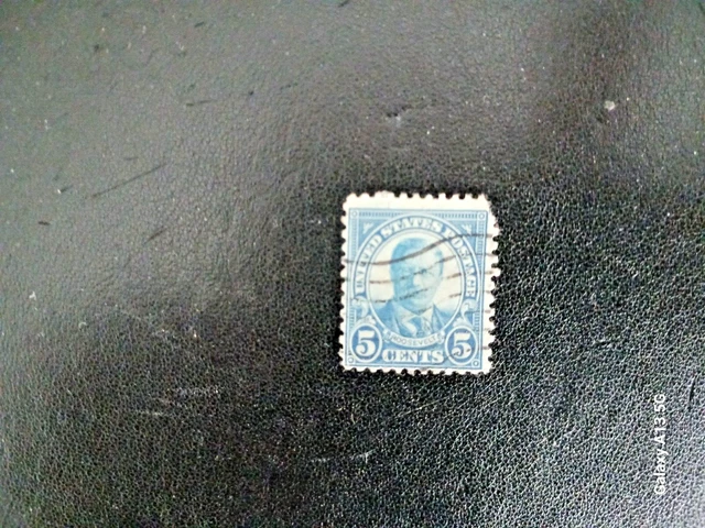 US POSTAGE THEODORE Roosevelt 5 Cent Stamp Dark Blue, Very Rare £495.00 ...