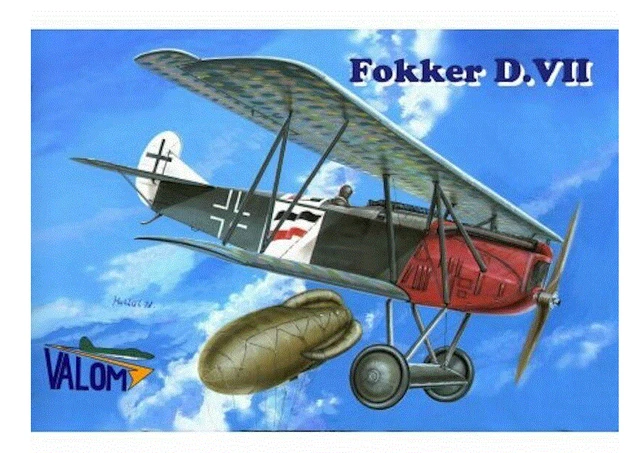 VALOM 1/144 FOKKER D Vii Double Set Vlm14403 £12.99 - PicClick UK