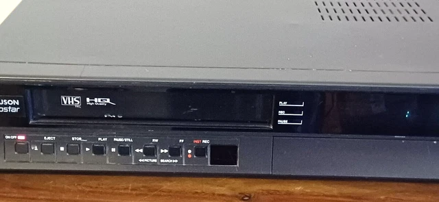 VINTAGE FERGUSON FV10B Videostar Vcr Vhs Video Player Recorder Unit ...