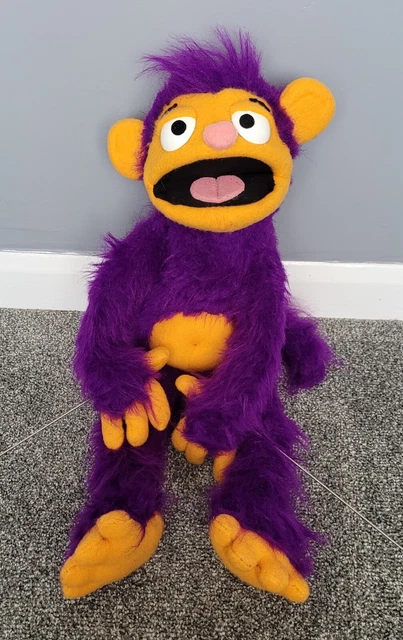 CUSTOM MADE PURPLE Monkey Puppet Muppet style £57.91 - PicClick UK