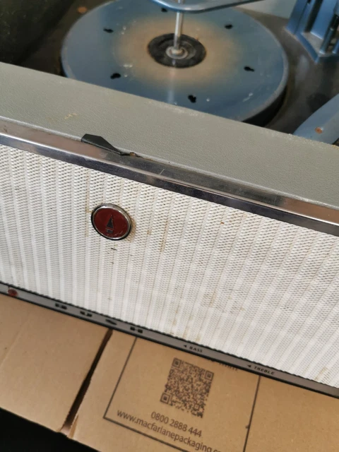 VINTAGE BUSH MONARCH SRP 31D Valve Portable Record Player 1960s £49.95 ...