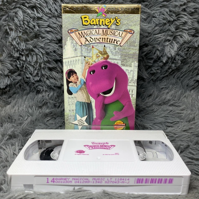 BARNEY - BARNEY’S Magical Musical Adventure VHS Tape 1992 Classic ...