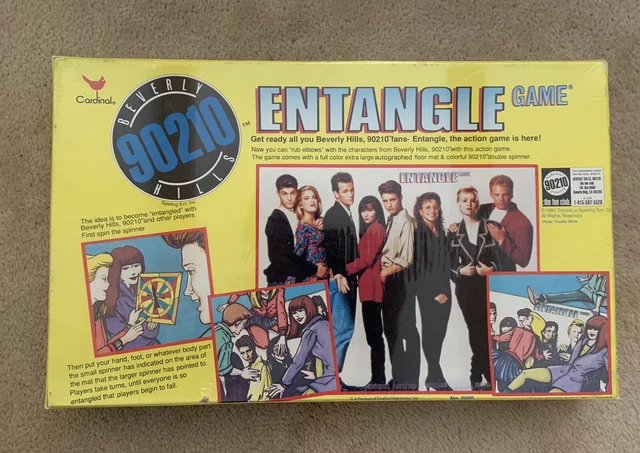 BEVERLY HILLS 90210 Entangle Board Game No. 5900 From 1991 Whole Cast ...