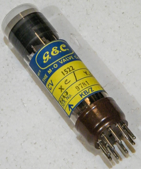 GEC CV1522 NEW Old Stock CRT Cathode Ray Tube electron valve £32.95 - PicClick UK