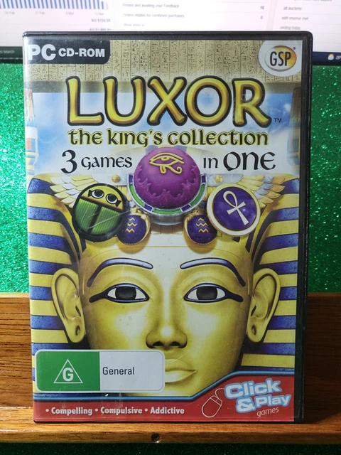 LUXOR THE KING'S Collection🕹 PC GAME 🕹 FREE POST EUR 11,17 - PicClick FR