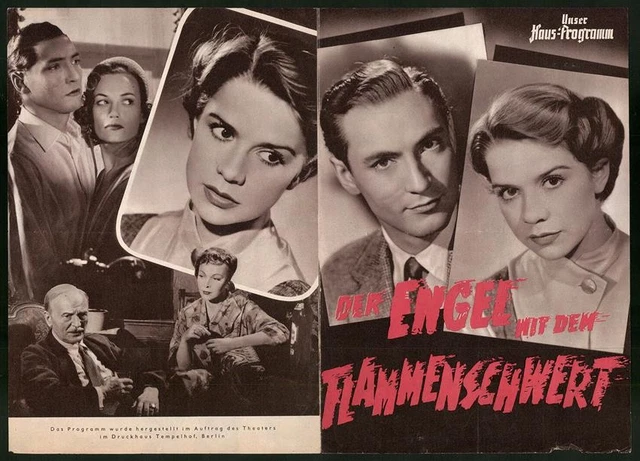 FILMPROGRAMM UNSER HAUS-PROGRAMM, Der Engel mit dem Flammenschwert ...