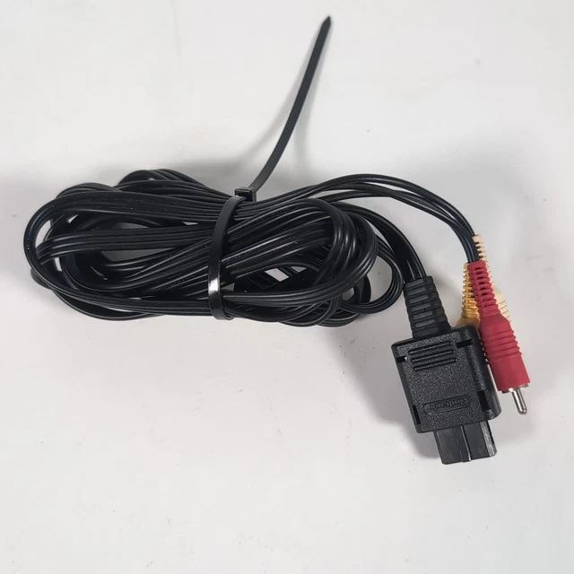 OFFICIAL NINTENDO SUPER N64 SNES Gamecube AV Cable TV Lead £11.13 ...