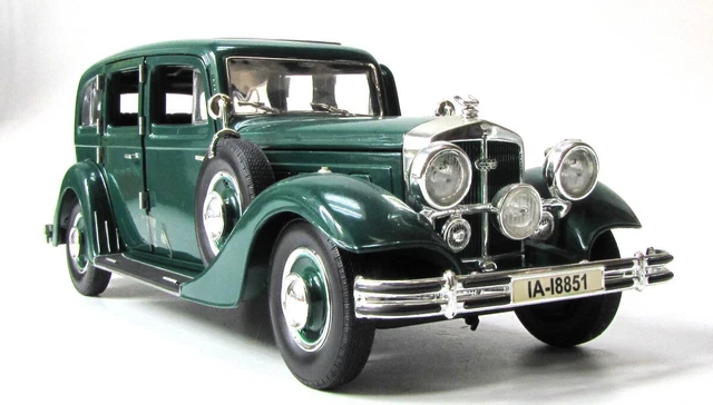 RICKO HORCH 851 Pullman (1935) Limousine dunkel-grün Oldtimer-Modell 1: ...