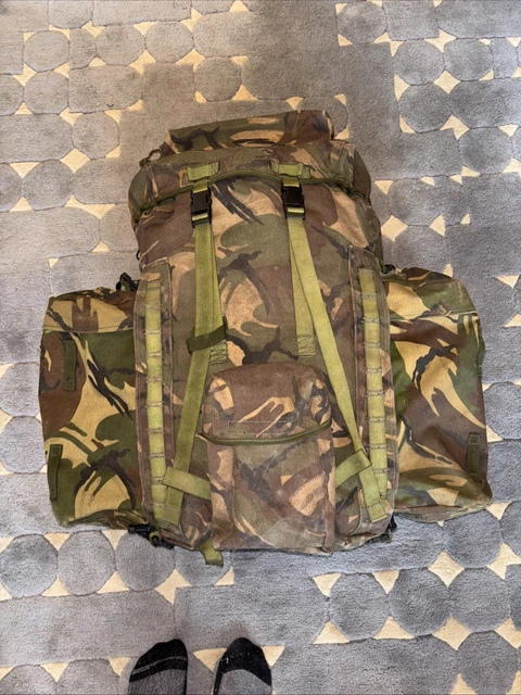BRITISH ARMY PLCE DPM IRR BERGAN BERGEN 100 RUCKSACK Short back MTP ...