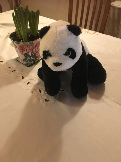 IKEA KRAMIG 30CM Panda Soft Toy - White/Black £4.88 - PicClick UK