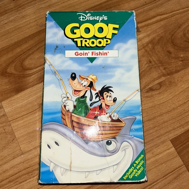 DISNEYS GOOF TROOP - Goin Fishin (VHS, 1993) £3.51 - PicClick UK