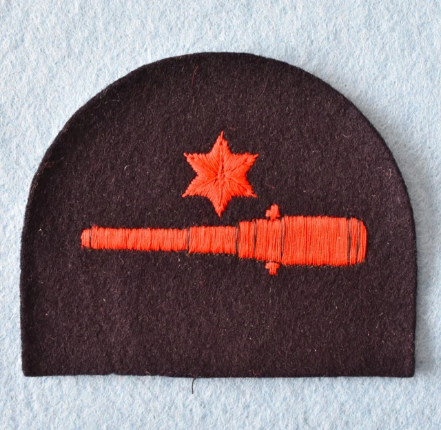 ROYAL NAVY SEAMAN Gunner c.WW2 Badge/Patch £7.50 - PicClick UK