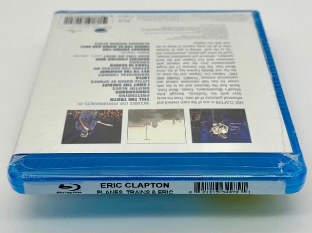 ERIC CLAPTON: PLANES, Trains and Eric (Blu-ray, 2014) - New $18.49 ...