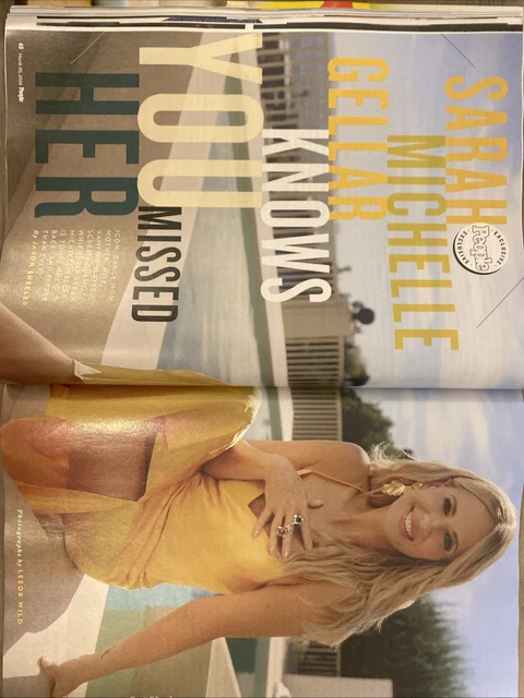 PEOPLE MAGAZINE MARCH 30th 2026 - Sarah Michelle Gellar Trista & Ryan £ ...