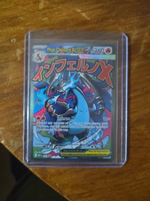 POKEMON TCG MEGA Evolution Mega Charizard X ex UPC Black Star Promo 023 ...