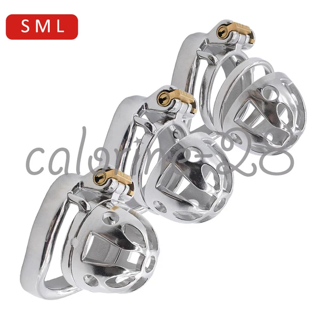 New Sissy Chastity Cage Ultra Small Authentic Metal Chastity Cage Lock