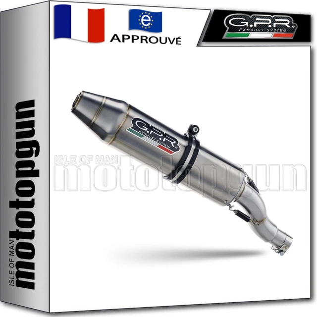 POT ECHAPPEMENT APPROUVE acier gpr pour yamaha raptor yfm 700 r 2010 10 ...