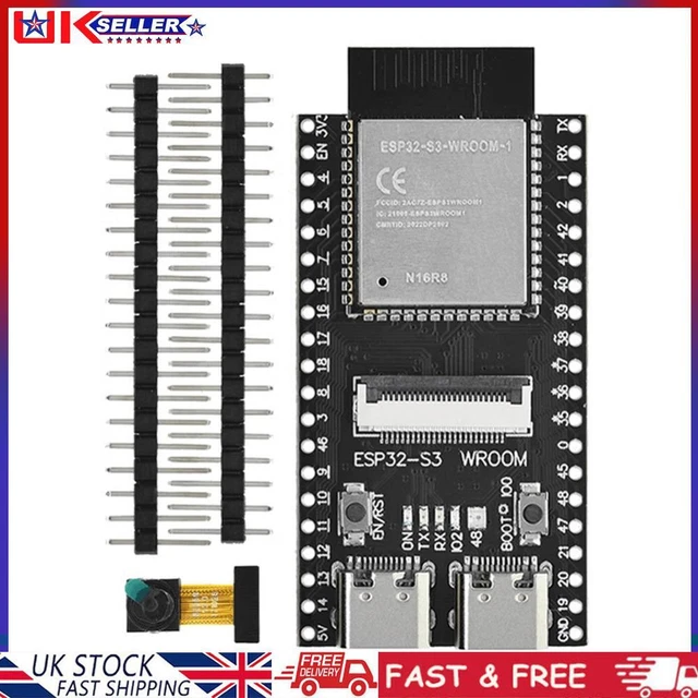 ESP32-S3-WROOM WIFI BT Module Python C Code Example Projects with ...