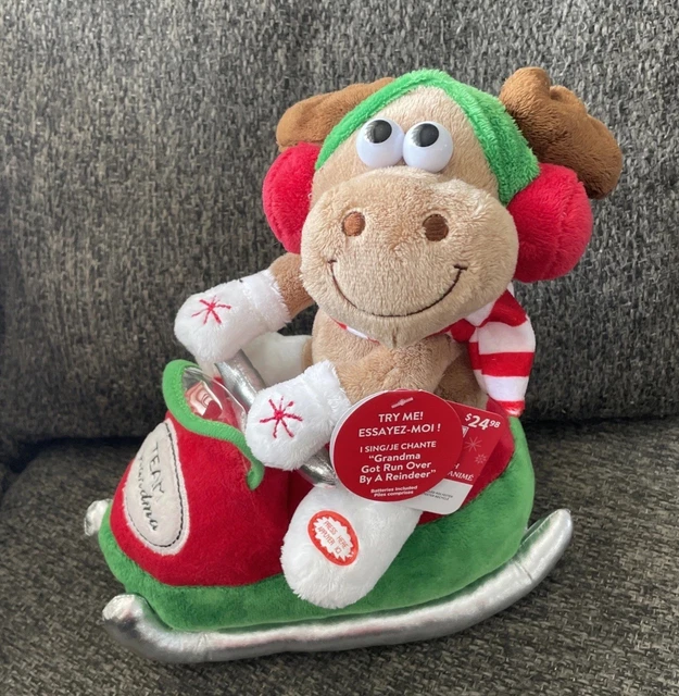 TEAM GRANDMA SINGING Christmas Plush, Grandma Got Run Over by a ...