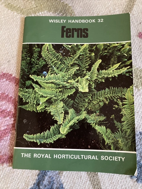 RHS GUIDE TO Ferns Vintage Wisely Handbook 32 EUR 2,31 - PicClick IT