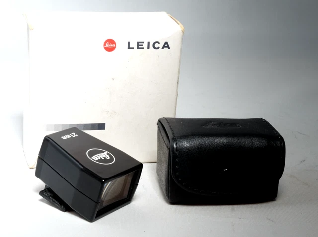 LEICA 21MM VIEWFINDER with Case & Original Box £134.86 - PicClick UK