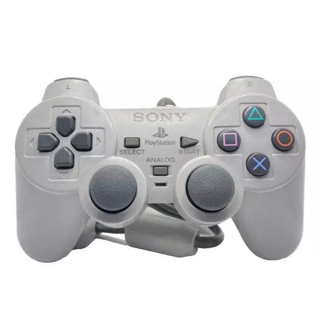 MANETTE PS1 OFFICIELLE Dualshock Controller PsOne Joypad Playstation 1 ...