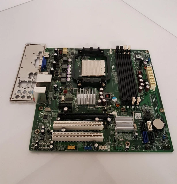 DELL INSPIRON 546 AM2 DDR2 Micro ATX Motherboard With I/O Shield 0F896N ...