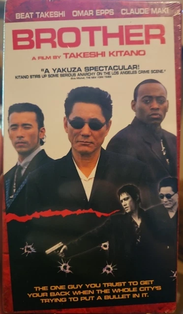 BROTHER (VHS 2002) Omar Epps [R] Beat Takeshi Claude Maki Action ...