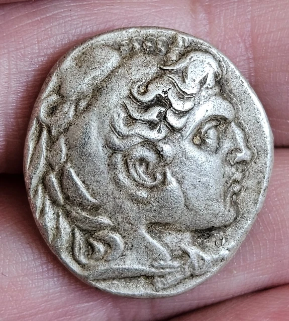 GREEK SILVER COIN ALEXANDER III the Great Tetradrachm Memphis 336 b.C ...