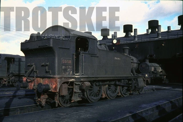 35MM SLIDE BR British Railways Steam Loco 5508 Class 4575 1963 Original ...