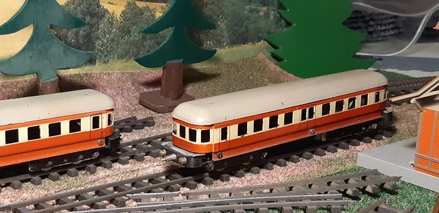 DDR PROTOTYP Handmuster des Hruska h0 Blechtriebwagen VT 33 ...