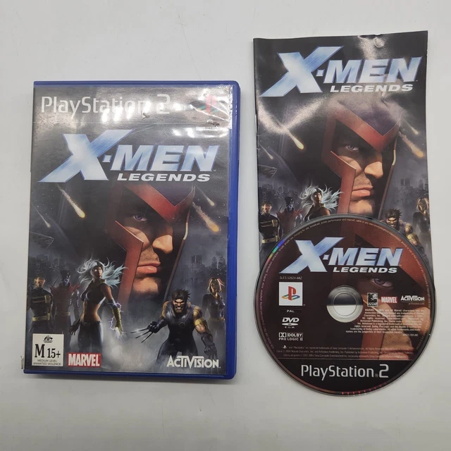 X MEN LEGENDS PS2 Playstation 2 Game + Manual PAL 14j4 $14.95 - PicClick AU