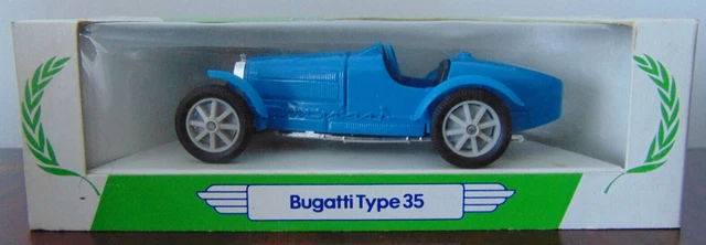 1989 CORGI MOBIL Performance Car Collection Bugatti Type 35 Voiture de ...