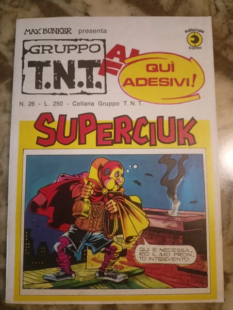 ALAN FORD GRUPPO T.n.t. Corno N° 26 "Superciuk" Con Adesivi Nuovo Da ...