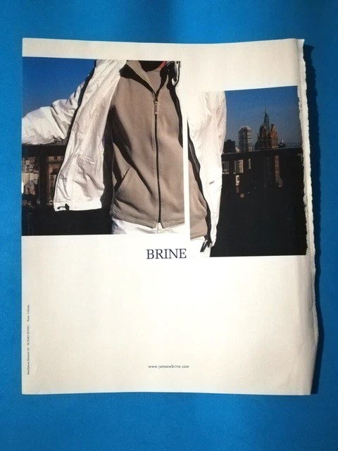 RITAGLIO DI GIORNALE Clipping Pubblicita' James W Brine Da Collezione ...