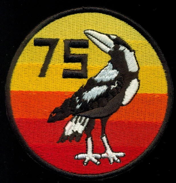 RAAF ROYAL AUSTRALIAN Air Force 75th Squadron Magpie Patch K-2 £23.45 ...