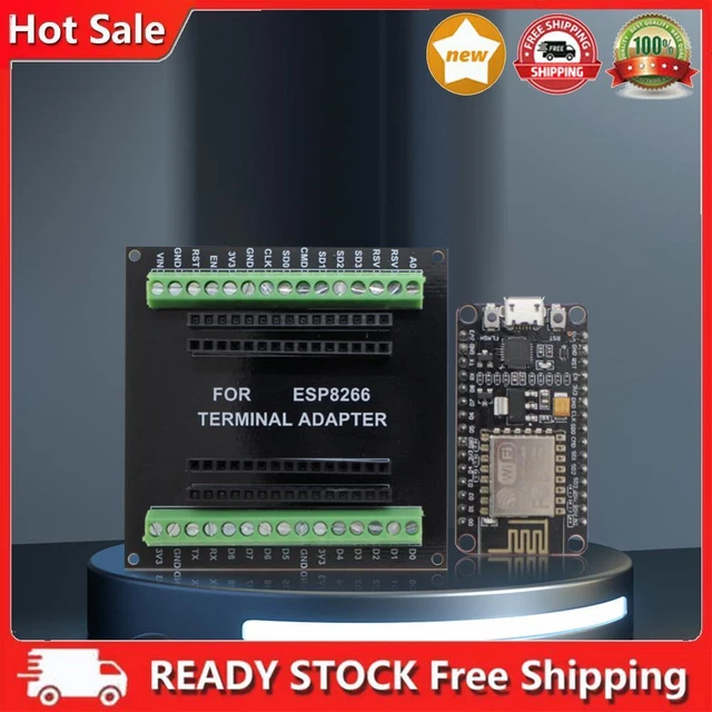 ESP8266 DEVELOPMENT BOARD Wi-Fi GPIO 1 Into 2 NodeMCU Development Board ...