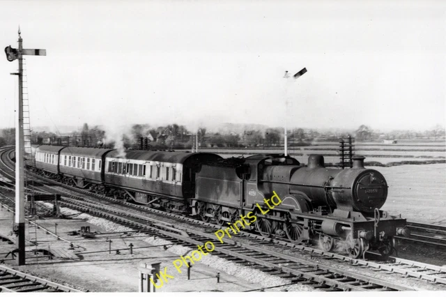 RAILWAY PHOTO EX LMS Compound 41059 passenger train unknown location ...