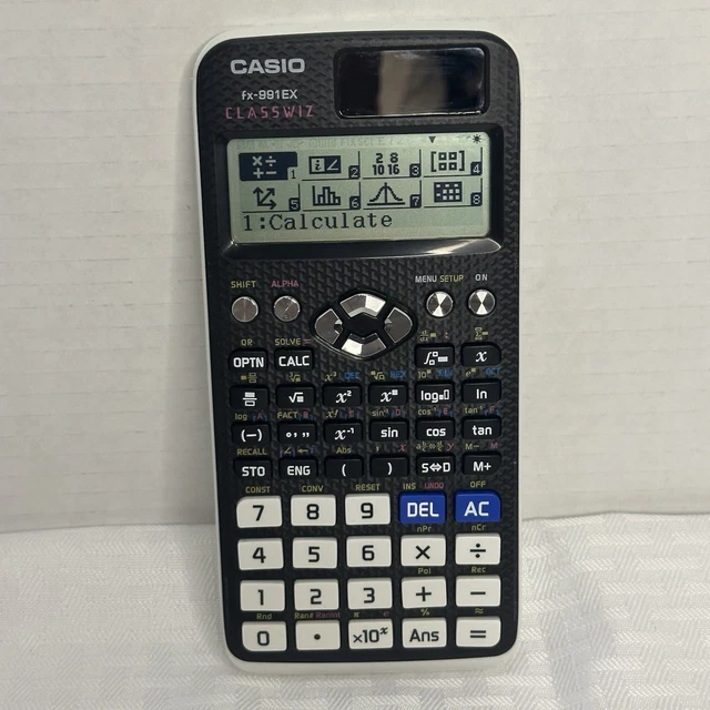 CASIO FX-991EX CLASSWIZ Advanced Engineering Scientific Calculator-552 ...